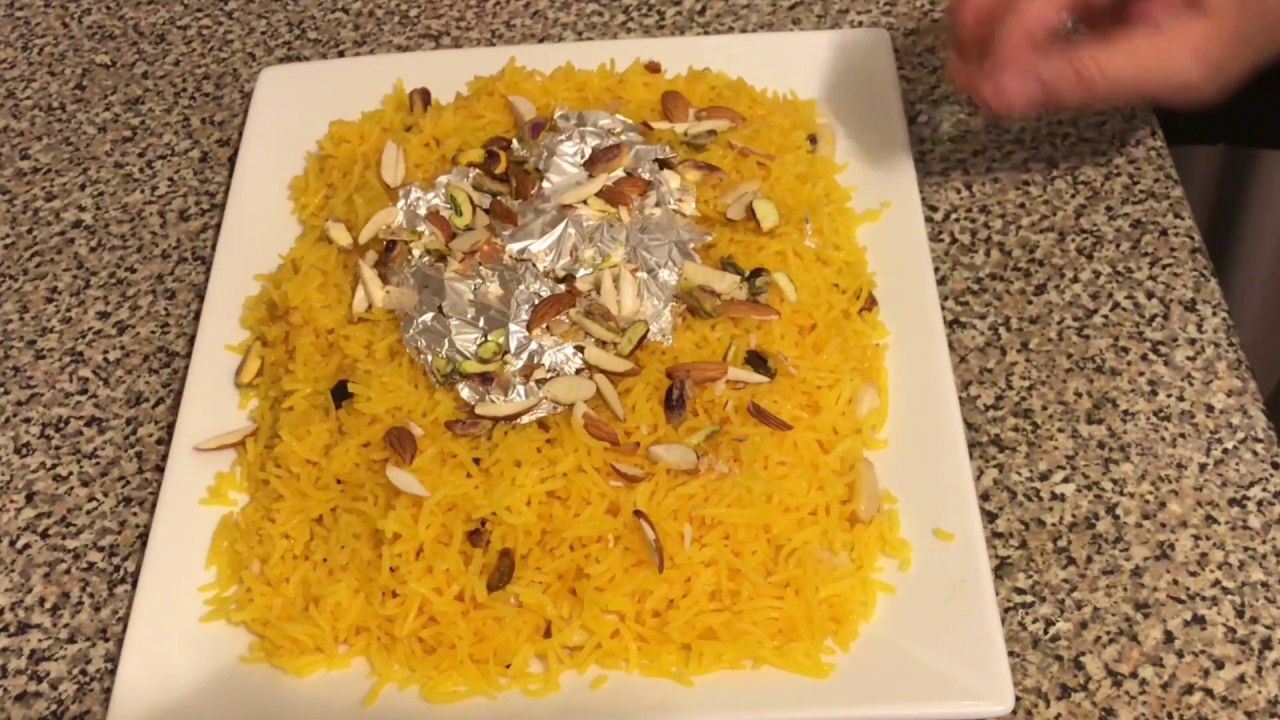 Zarda Sweet Rice - YouTube