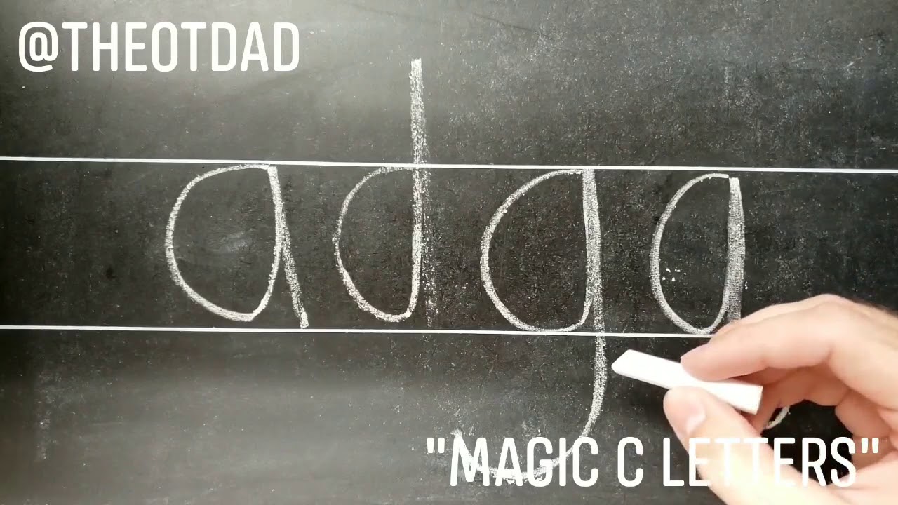 The Handwriting Academy: Magic 'C' Letters - YouTube