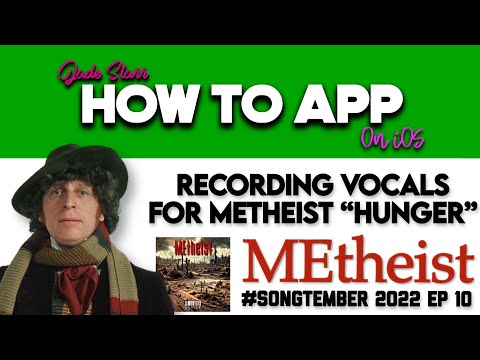 Recording Vocals for Metheist \