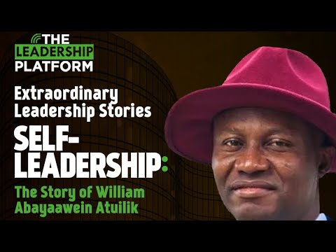 EXTRAORDINARY LEADERSHIP STORIES SELF LEADERSHIP – THE STORY OF PROF ...