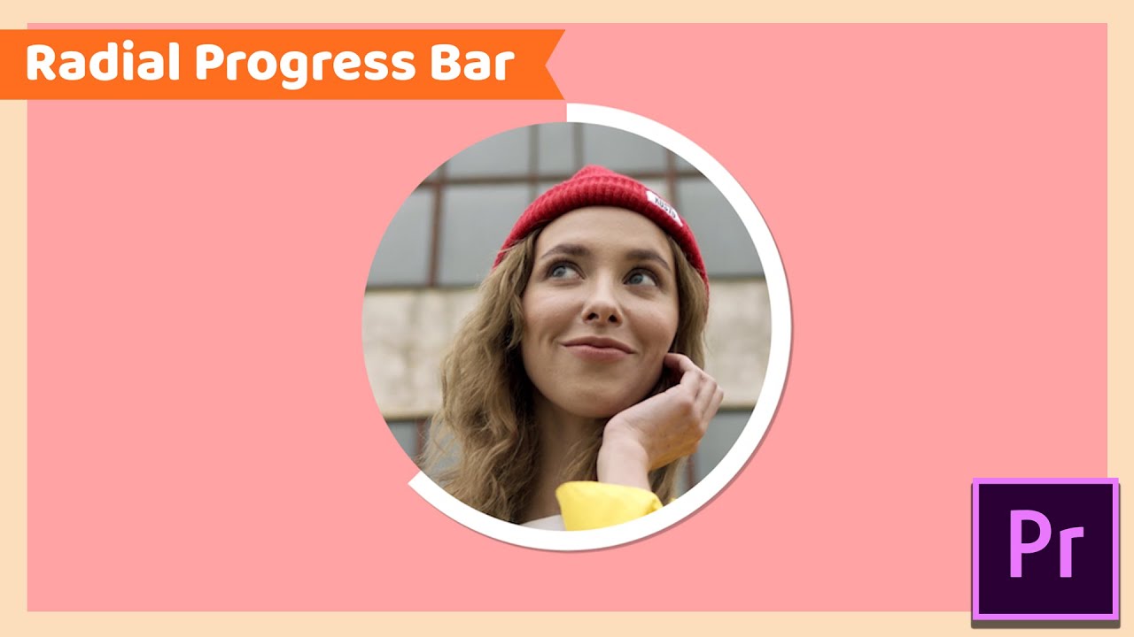 Circular or Radial Progress bar | Adobe Premiere Pro CC Tutorial - YouTube