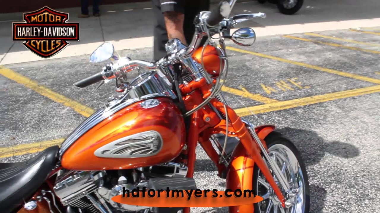 2008 Springer Softail Screamin Eagle CVO - YouTube