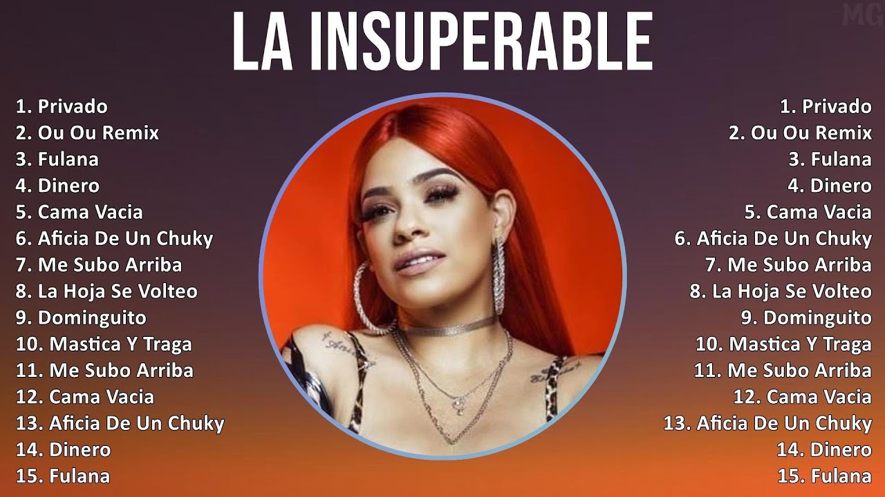 La Insuperable 2025 MIX Top Hits - Privado, Ou Ou Remix, Fulana, Dinero ...