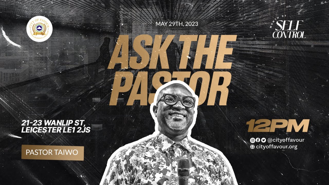 Ask The Pastor Sunday service | 28th May 2023 - YouTube