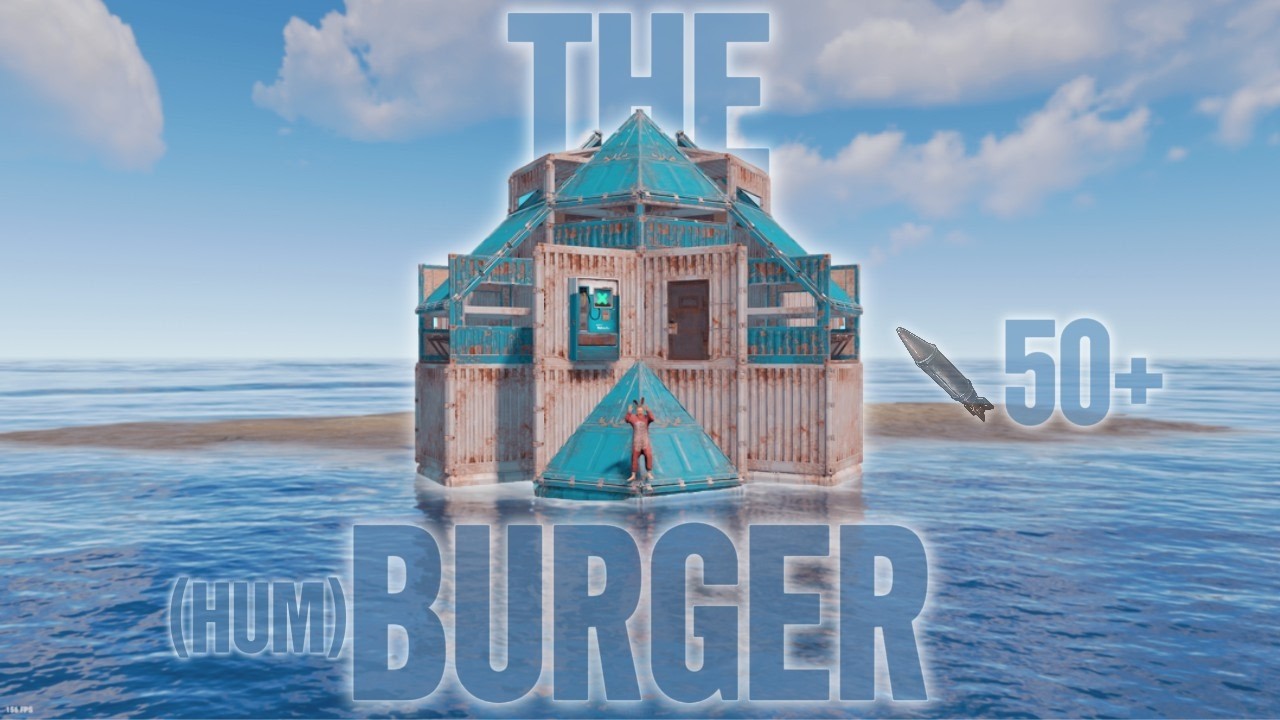 The Burger V1 - The *BEST* Strong and Defendable Base in Rust 2024 ...