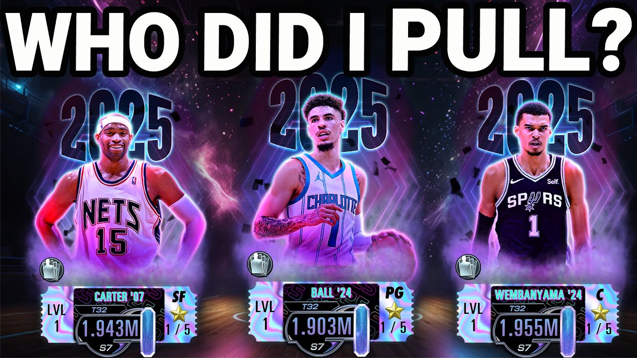 NBA 2K Mobile: New Year's 2025 Pack Opening! (Going For Lamelo Ball ...