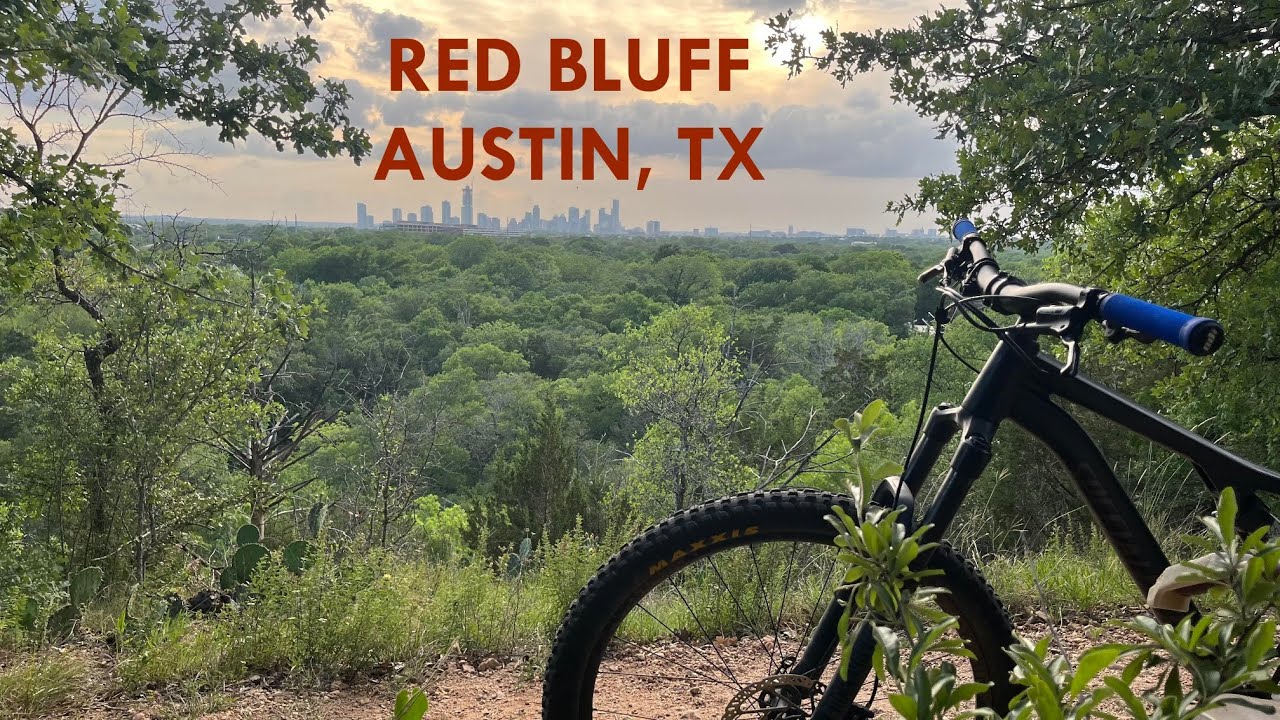 Mountain Biking at Red Bluff Preserve - Austin, TX - YouTube