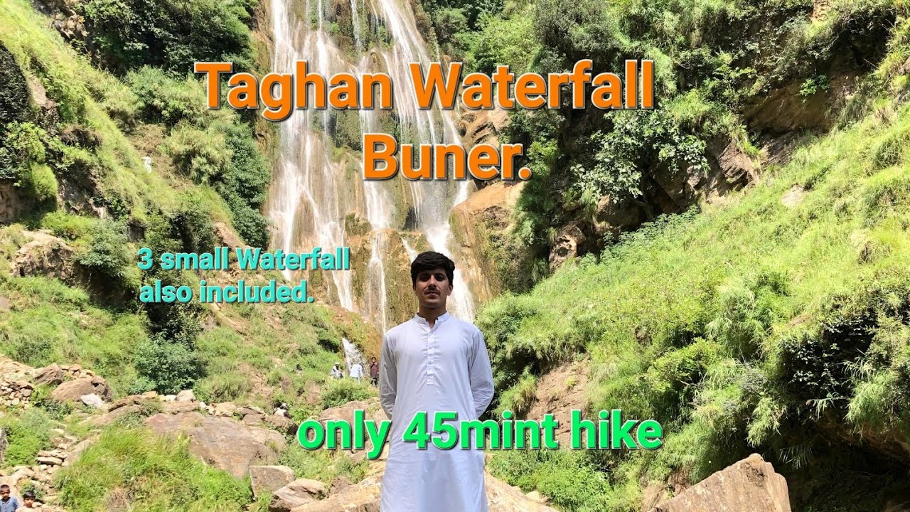 Taghan Waterfall Buner kpk - YouTube