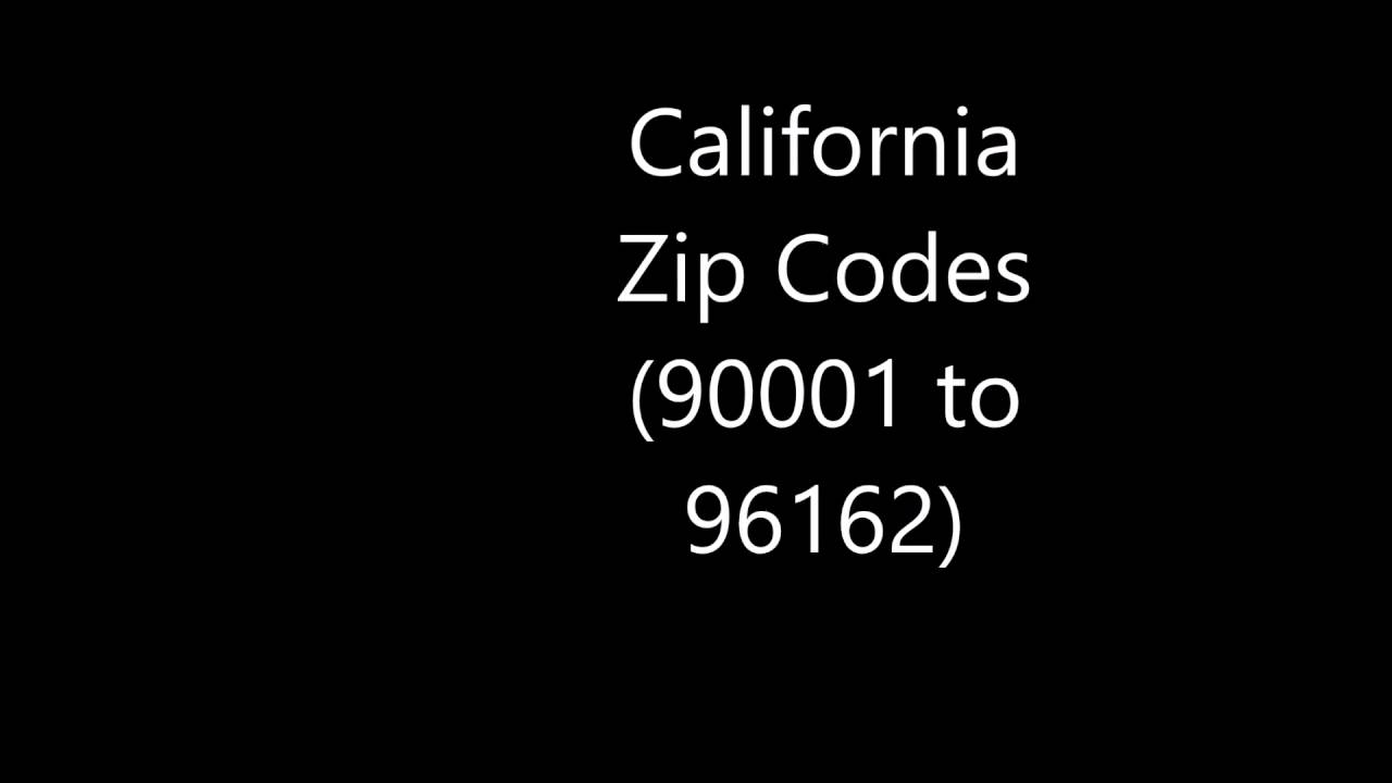 California Zip Codes YouTube california-zip-codes-youtube