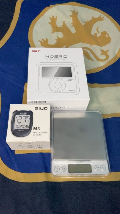 Peser ⚖️ chargeur ISDT 405AC + Mini GPS - YouTube