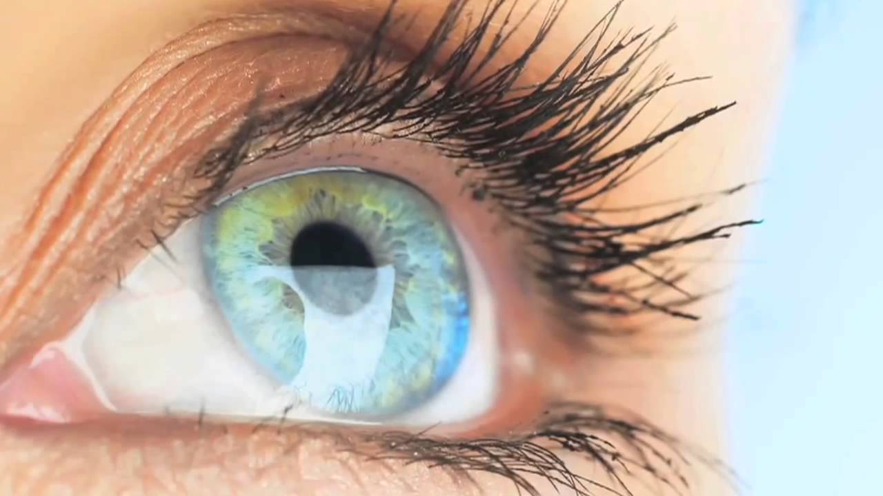 LCD Displays On Your Contact Lenses - YouTube
