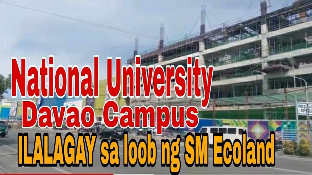 SIKAT na UNIVERSITY IPAPATAYO sa LOOB ng SM Ecoland. Construction sa SM ...