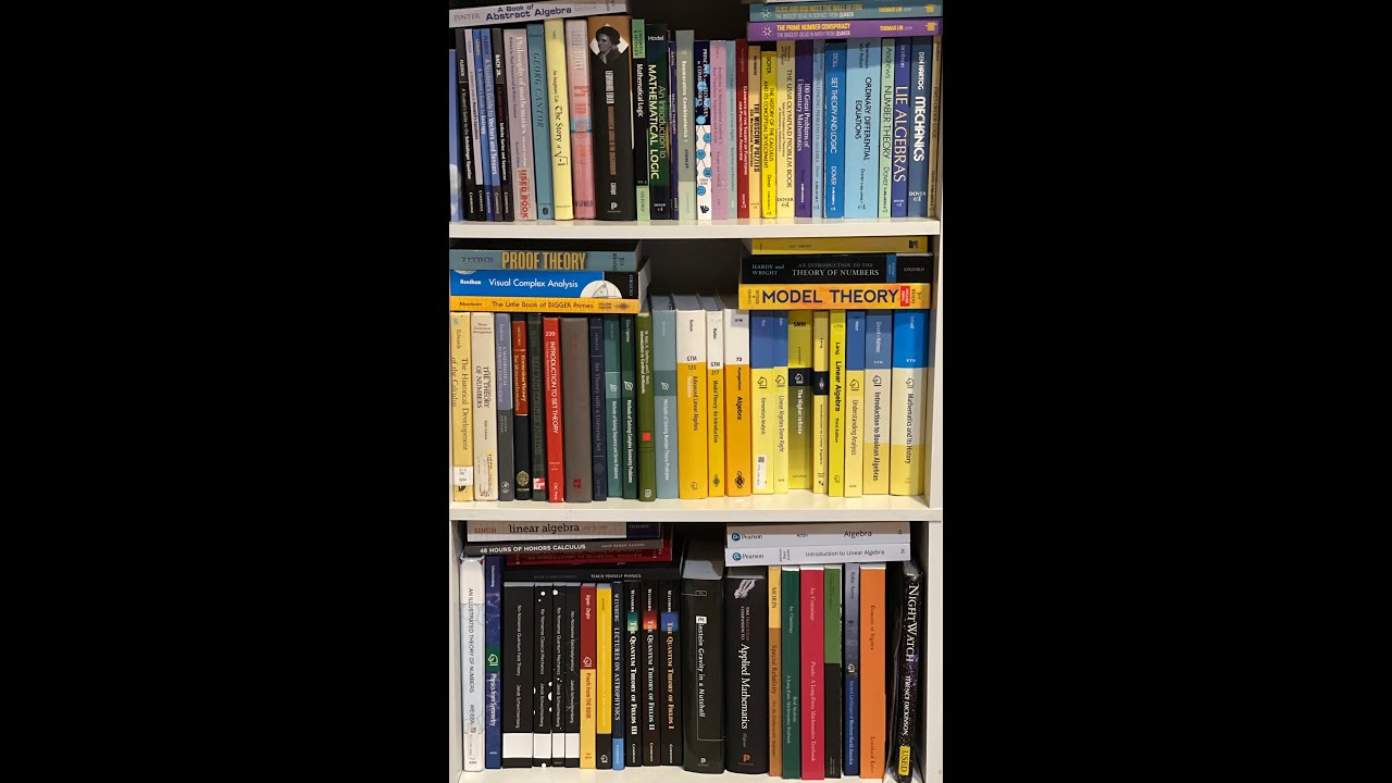 Math & Physics Books - Tour of My Library - YouTube