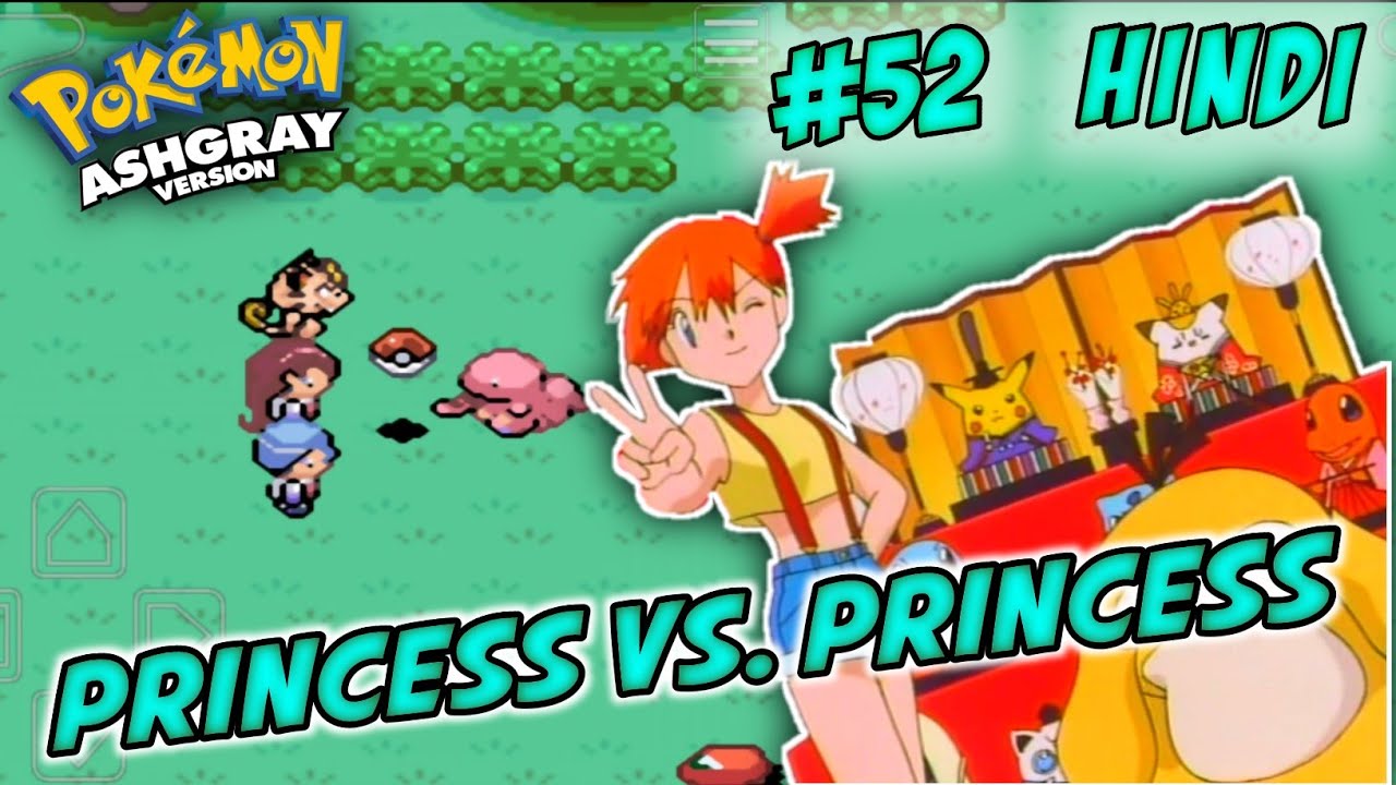 Pokemon Ash Gray Episode 52 " Princess vs. Princess " In Hindi | Queen ...