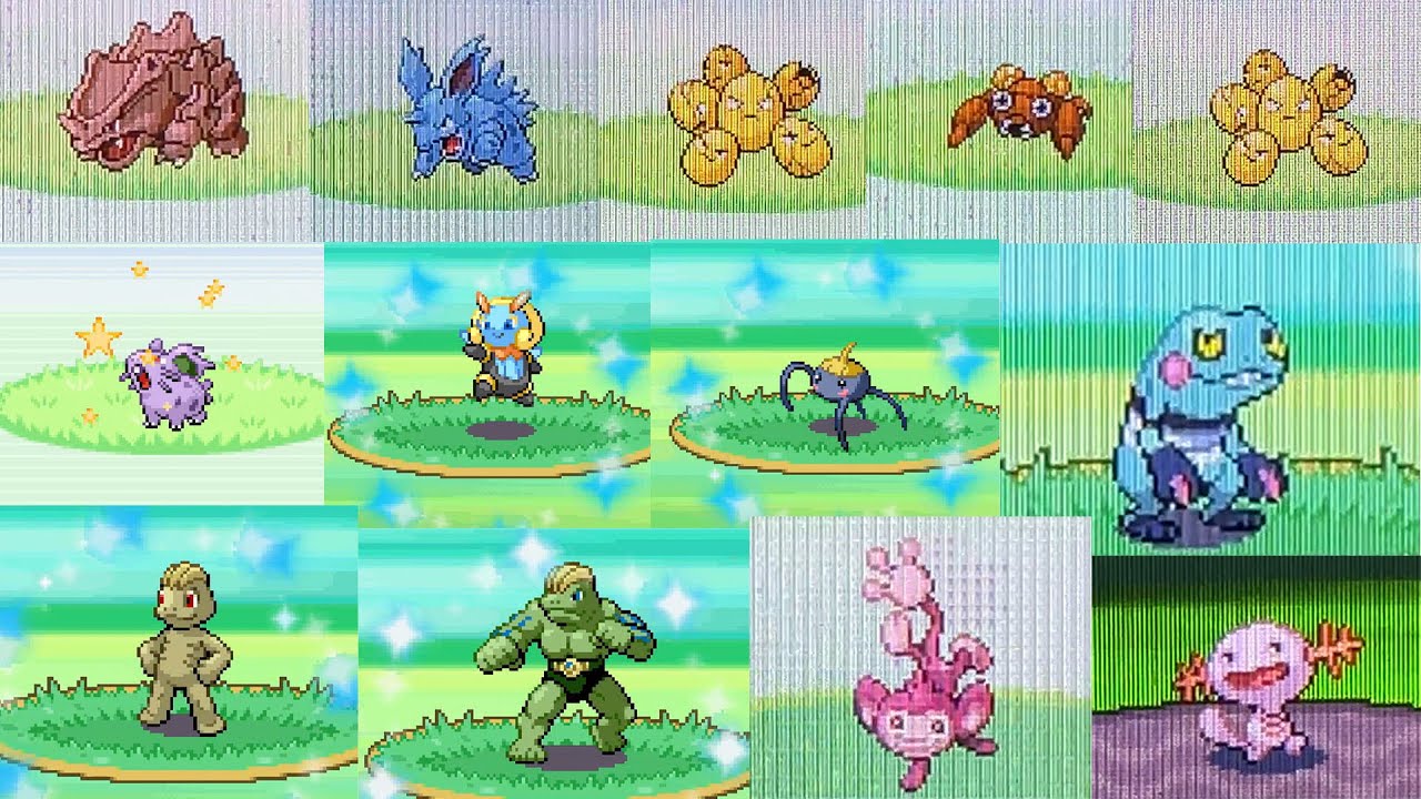 Safari Week 2023 Compilation — 13 Live Shiny Pokémon In The Safari Zone ...