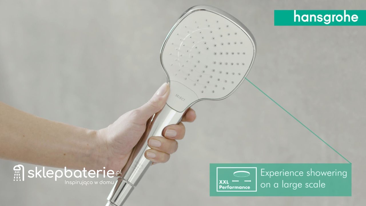 Hansgrohe Croma Select E Słuchawka prysznicowa 3 strumieniowa Biały ...