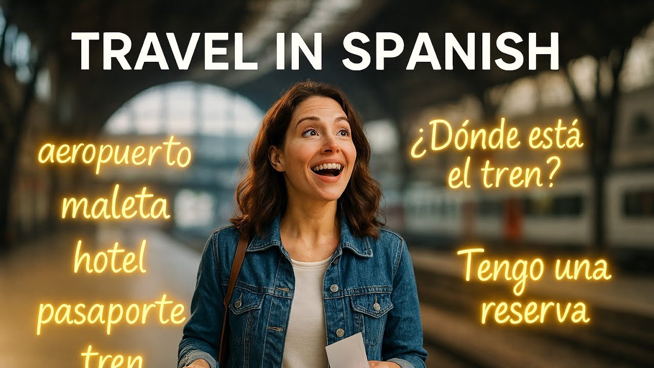 Travel in Spanish – Listen & Learn Essential Phrases - YouTube