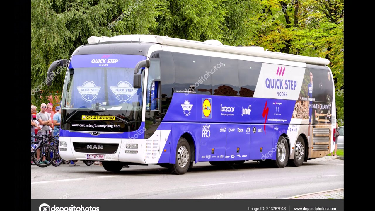 Pro Team buses - YouTube