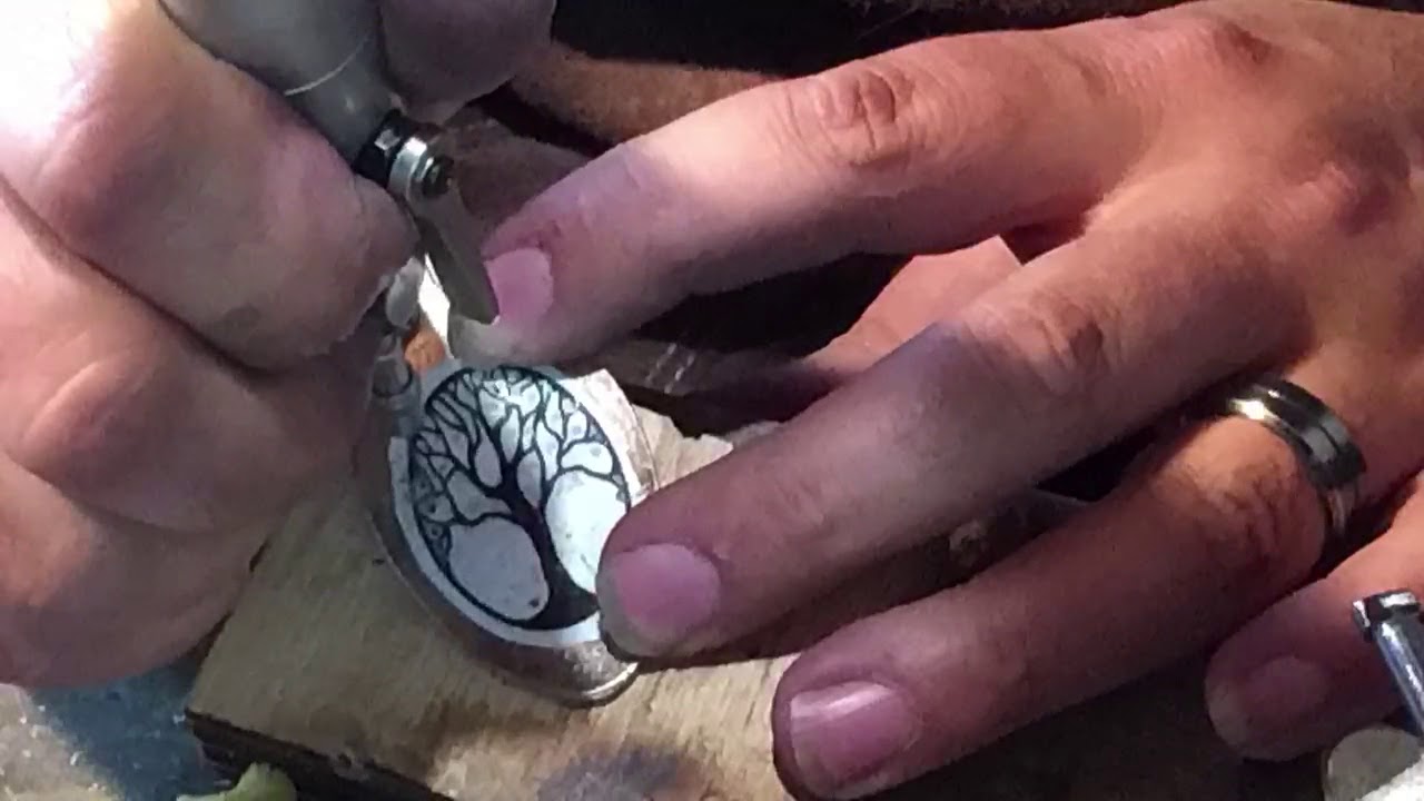 Tree of life Spoon Piercing Part 1 - YouTube