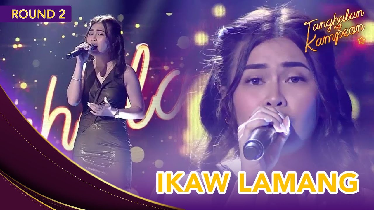 Shamae Mariano passionately performs 'Ikaw Lamang' | Tanghalan ng ...