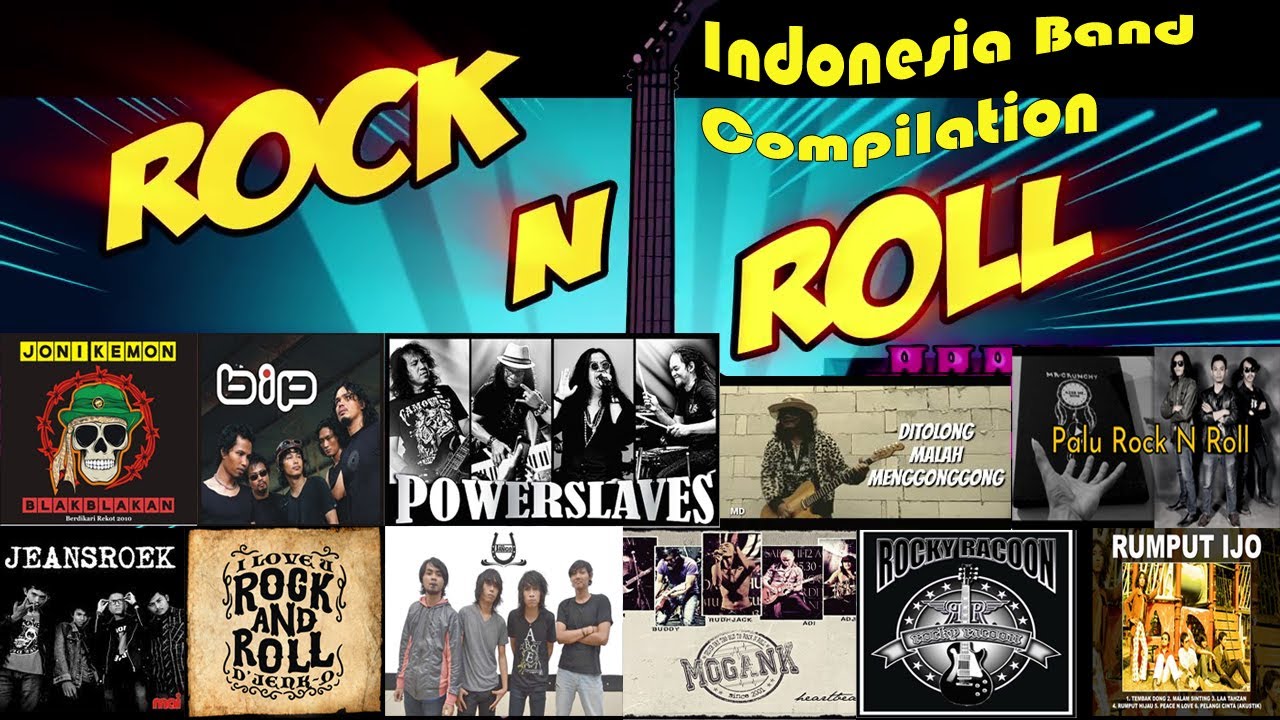 ROCK N ROLL BAND INDONESIA COMPILATION 2022 - YouTube