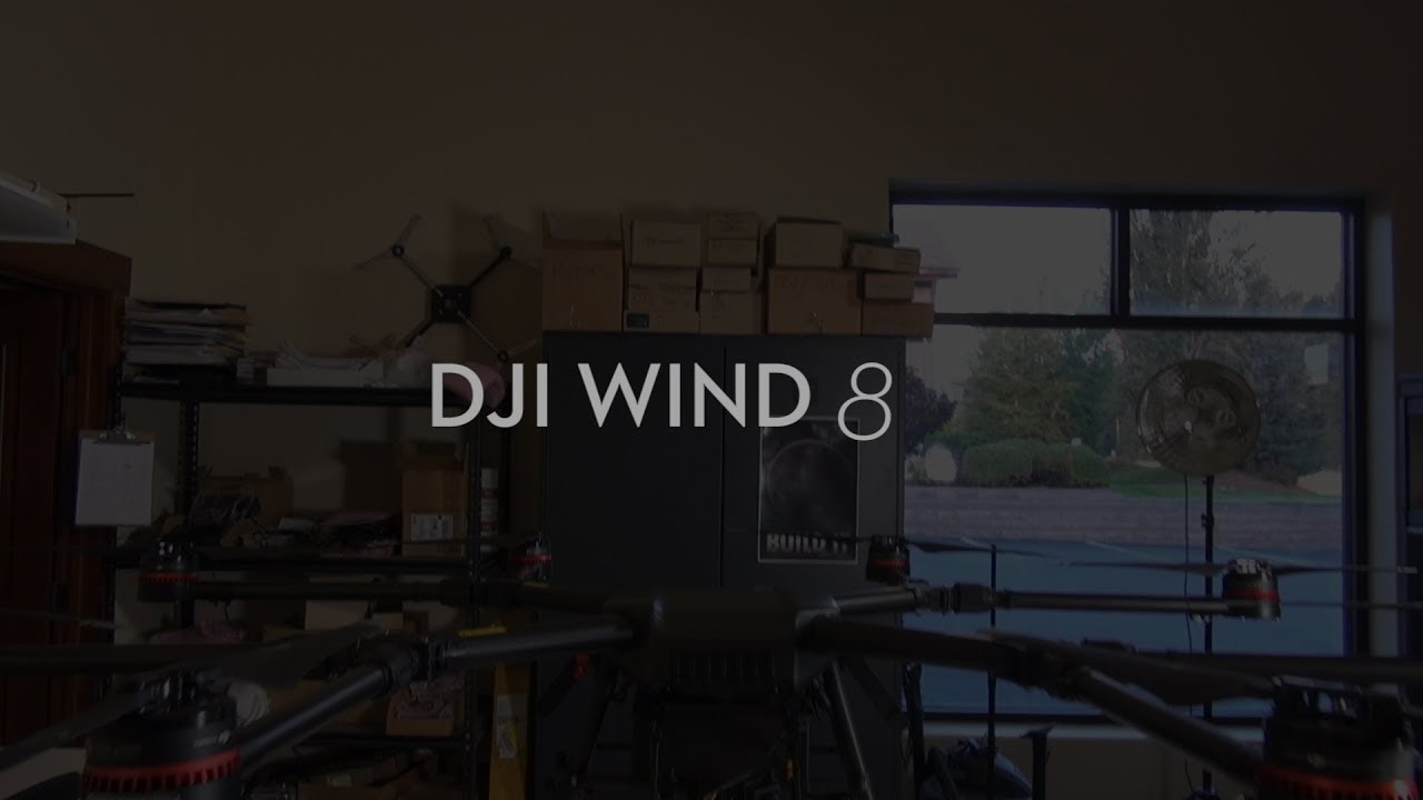 DJI Wind 8 Ultimate Industrial Octocopter - YouTube