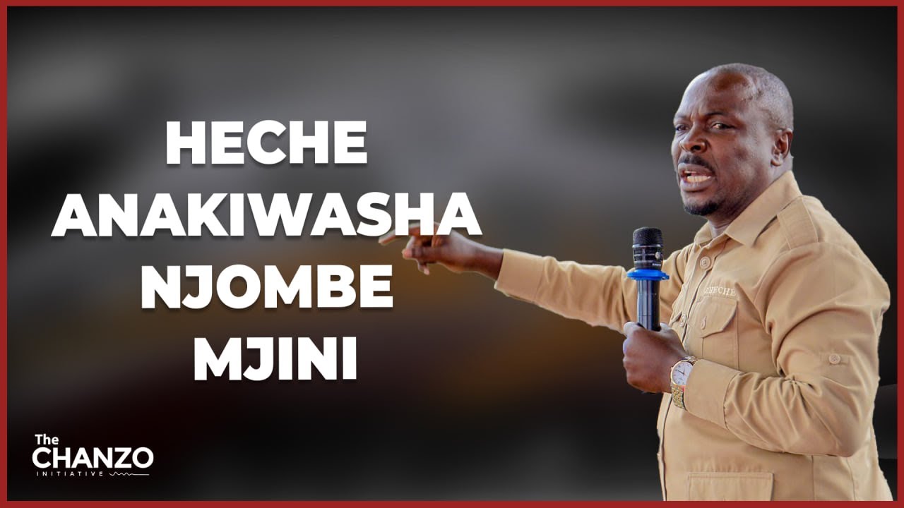 John Heche Makamu Mwenyekiti wa CHADEMA Taifa Anazungumza na WanaNjombe ...