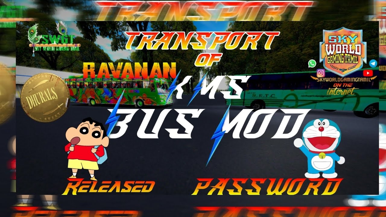 KMS RAVANAN BUS MOD - YouTube