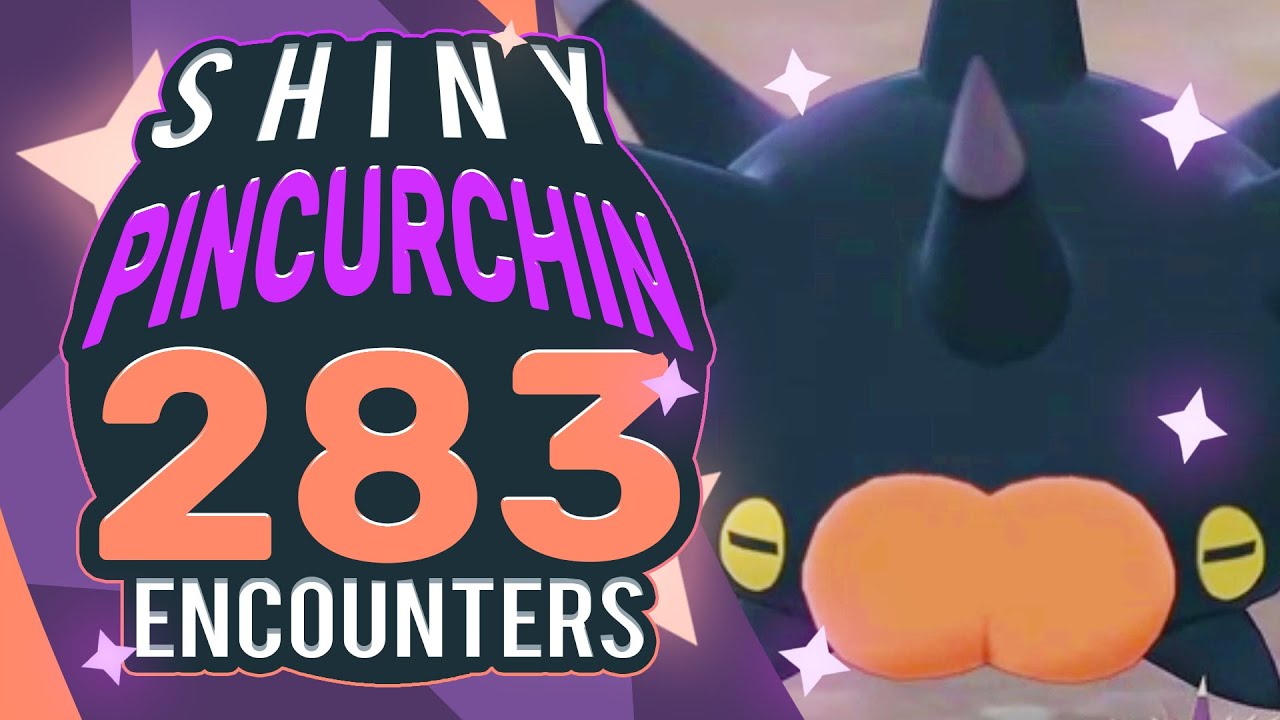 SHINY PINCURCHIN 232 EGGS! | Pokemon Sword and Shield Shiny Reaction ...