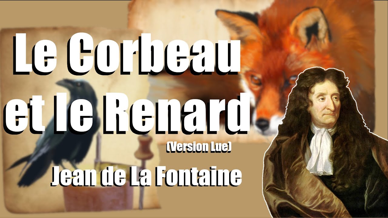 Facile à Réciter (VL) - Le Corbeau et le Renard (La Fontaine) - YouTube