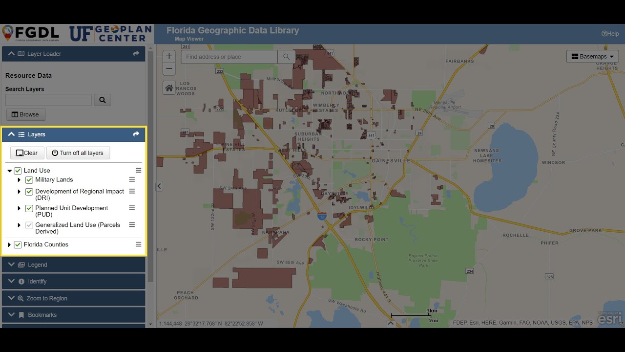 Layers (FGDL Explorer) - YouTube