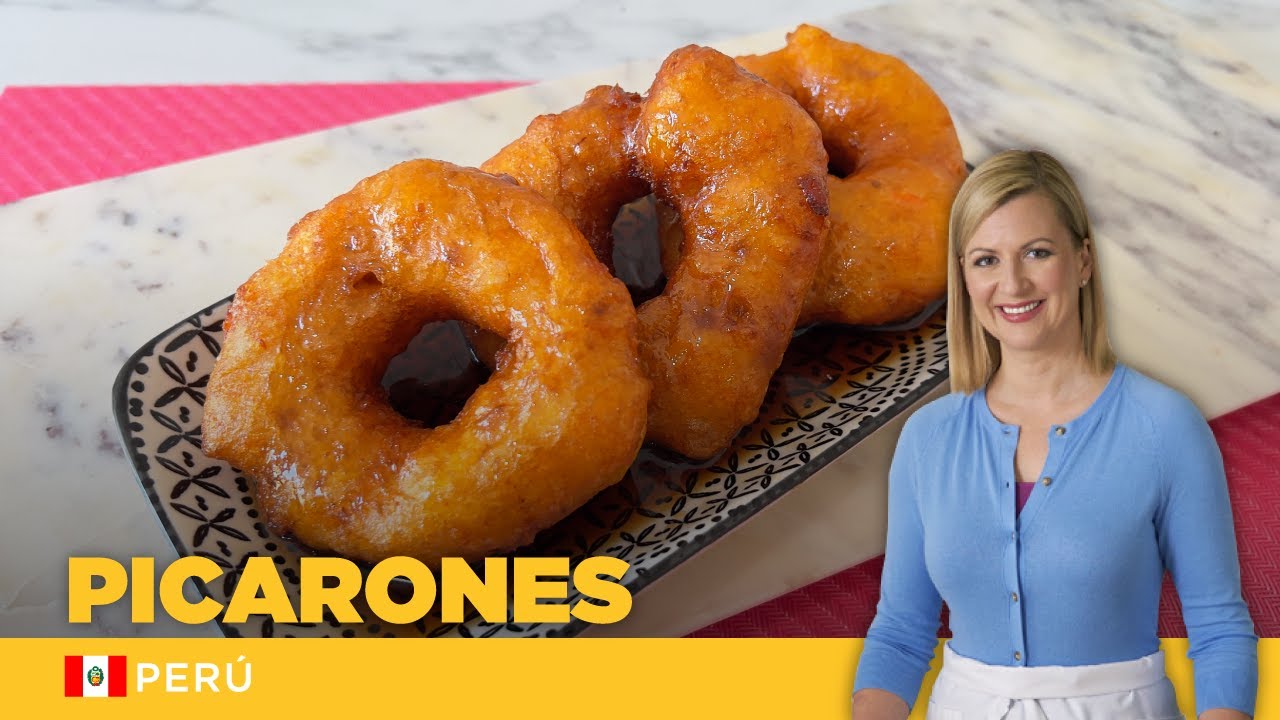 PICARONES 🍩 Delicious PERUVIAN SWEET POTATO DONUTS by Anna Olson | El ...
