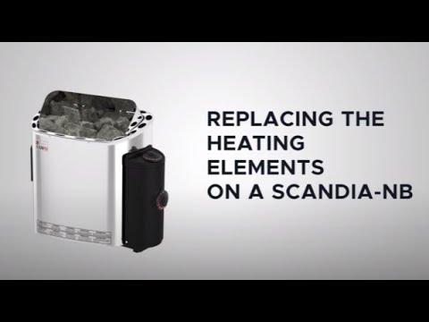 Sauna heater Scandia NB Replacing Heating Elements - YouTube