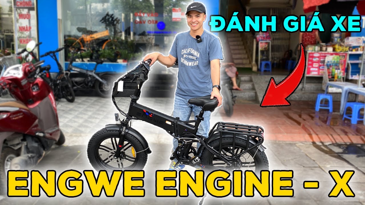 ĐÁNH GIÁ XE ĐẠP ĐIỆN TRỢ LỰC ENGWE ENGINE- X TẠI HÀ NỘI | Xe Đạp Điện ...