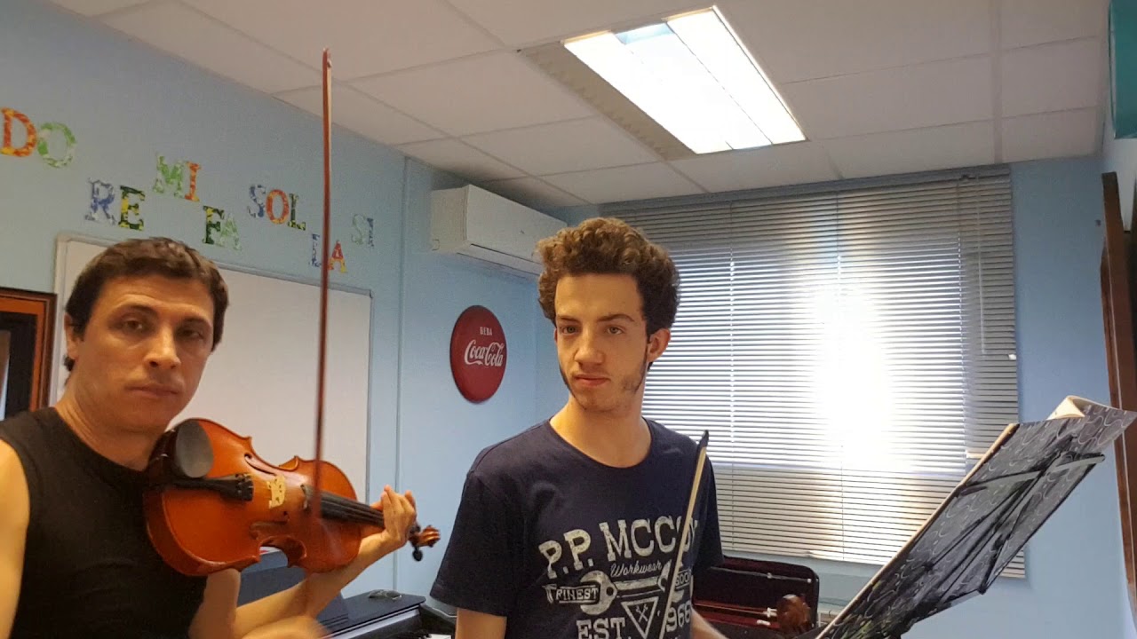 Duo n°172 de Mathieu Crickboom para 2 violines 🤪🎶🎵 - YouTube