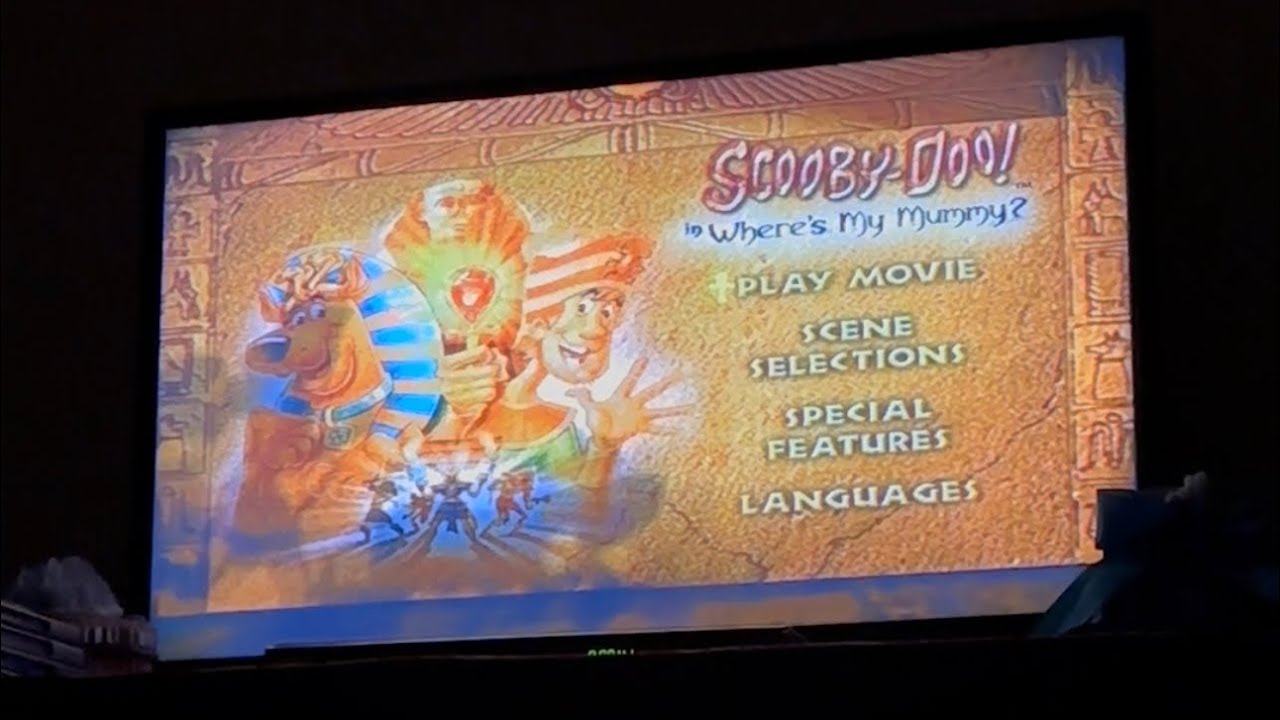 Scooby Doo Where’s My Mummy DVD Menu Walkthrough 9/10 #scoobydoo #mummy ...