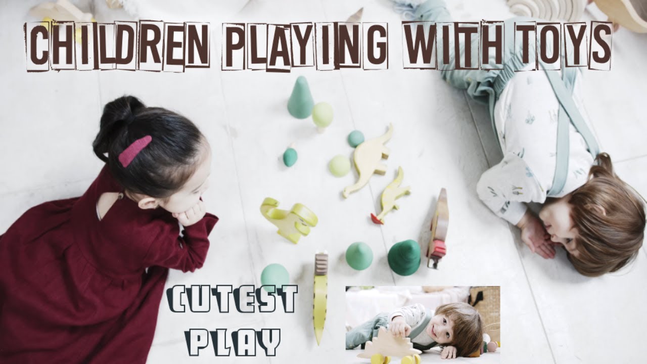 Children playing with toys l Love to see these cutest child's play ...