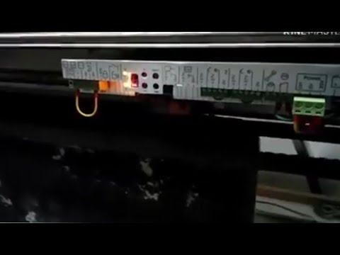 Dorma Es-200 Automatic Sliding door Programming parameters. - YouTube