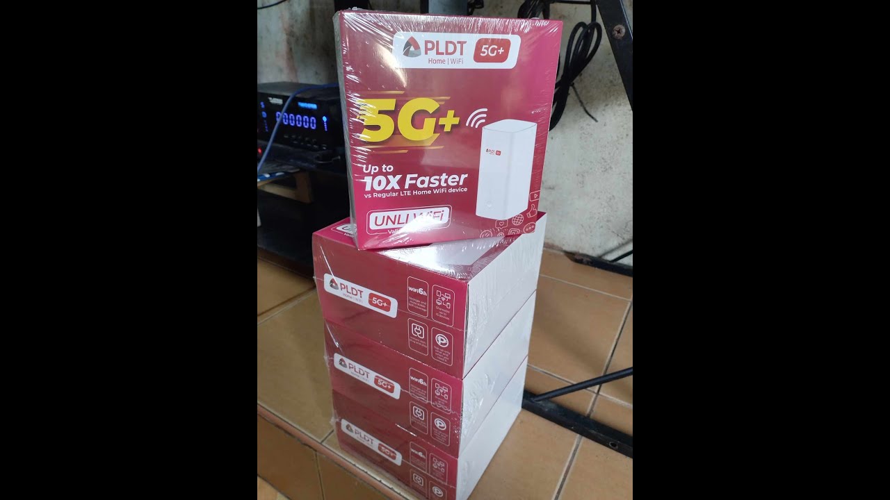UNBOXING AND SPEEDTEST OF PLDT 5G+ HOME|WIFI H155-382 - YouTube