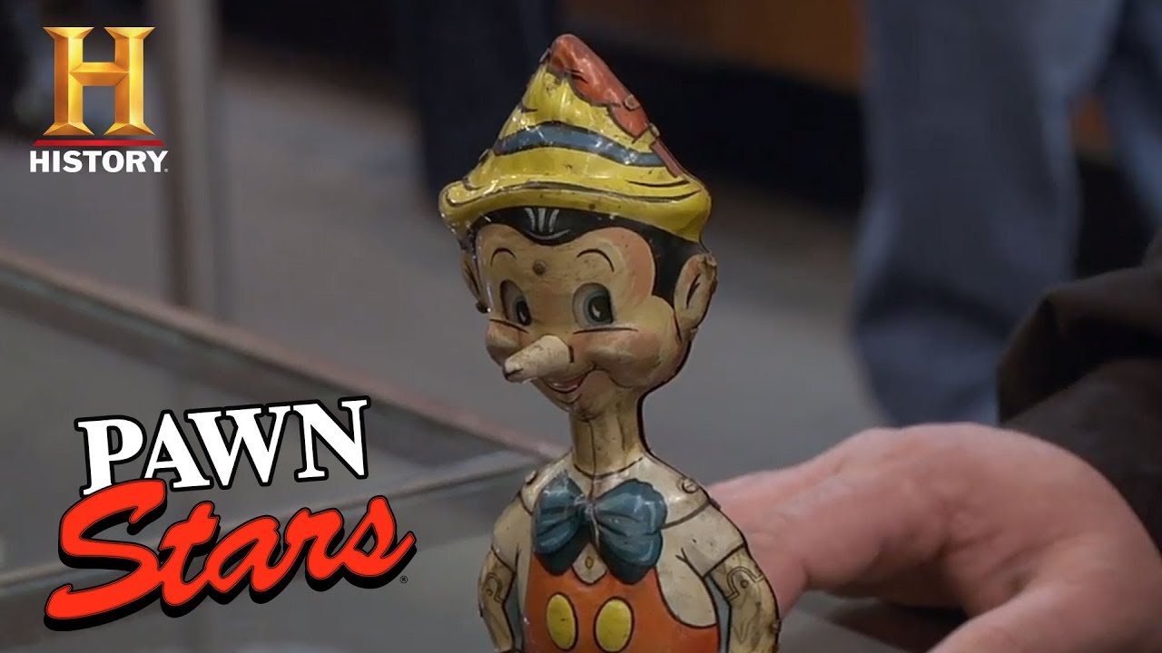 Pinocchio and Donald Duck Toys | Pawn Stars - YouTube