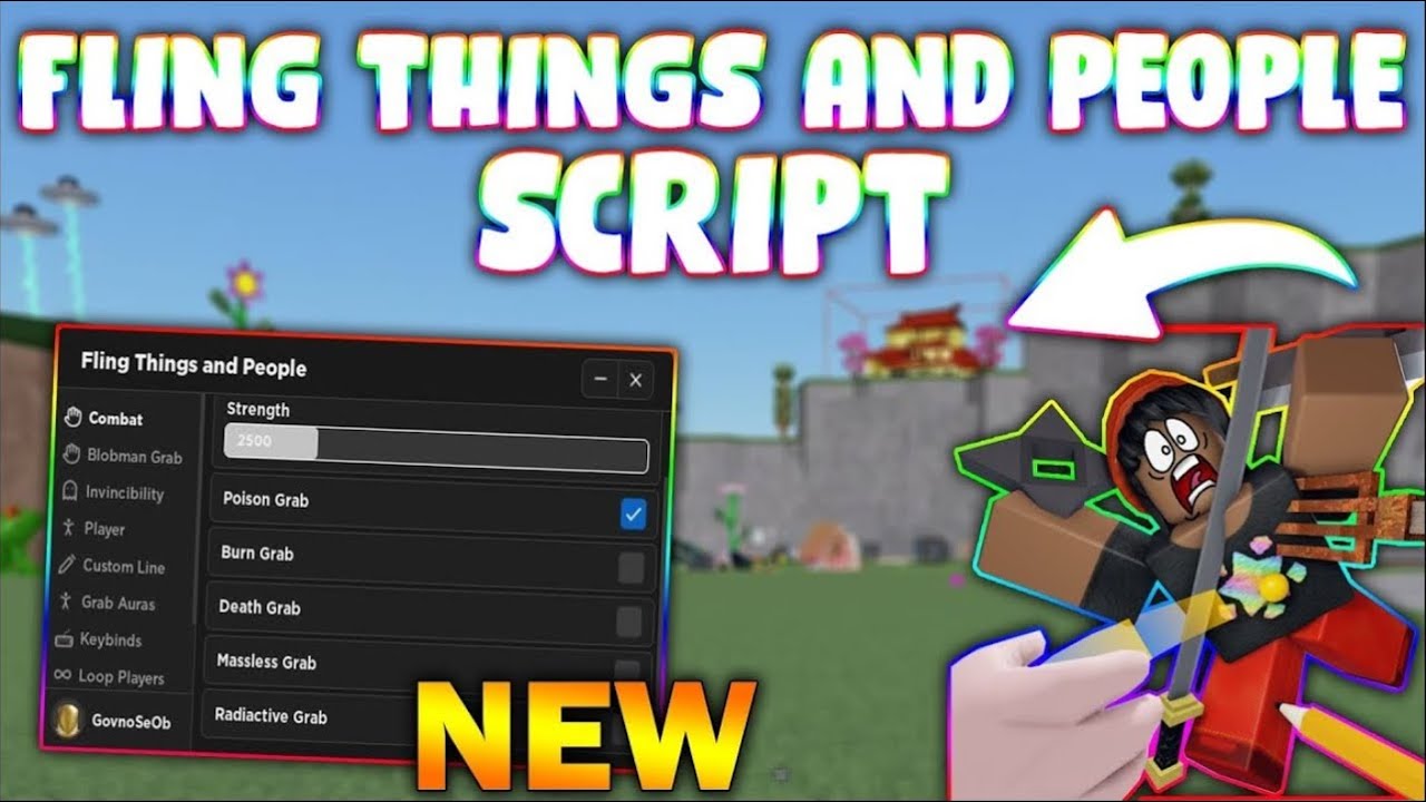 *NEW* Fling Things and People Script (PASTEBIN 2024) (STRENGHT BOOST ...