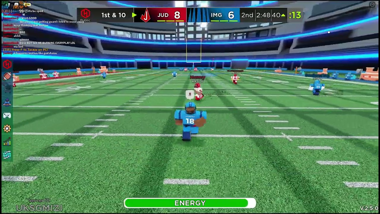 he's wide open | ROBLOX GRIDIRON 2 - YouTube
