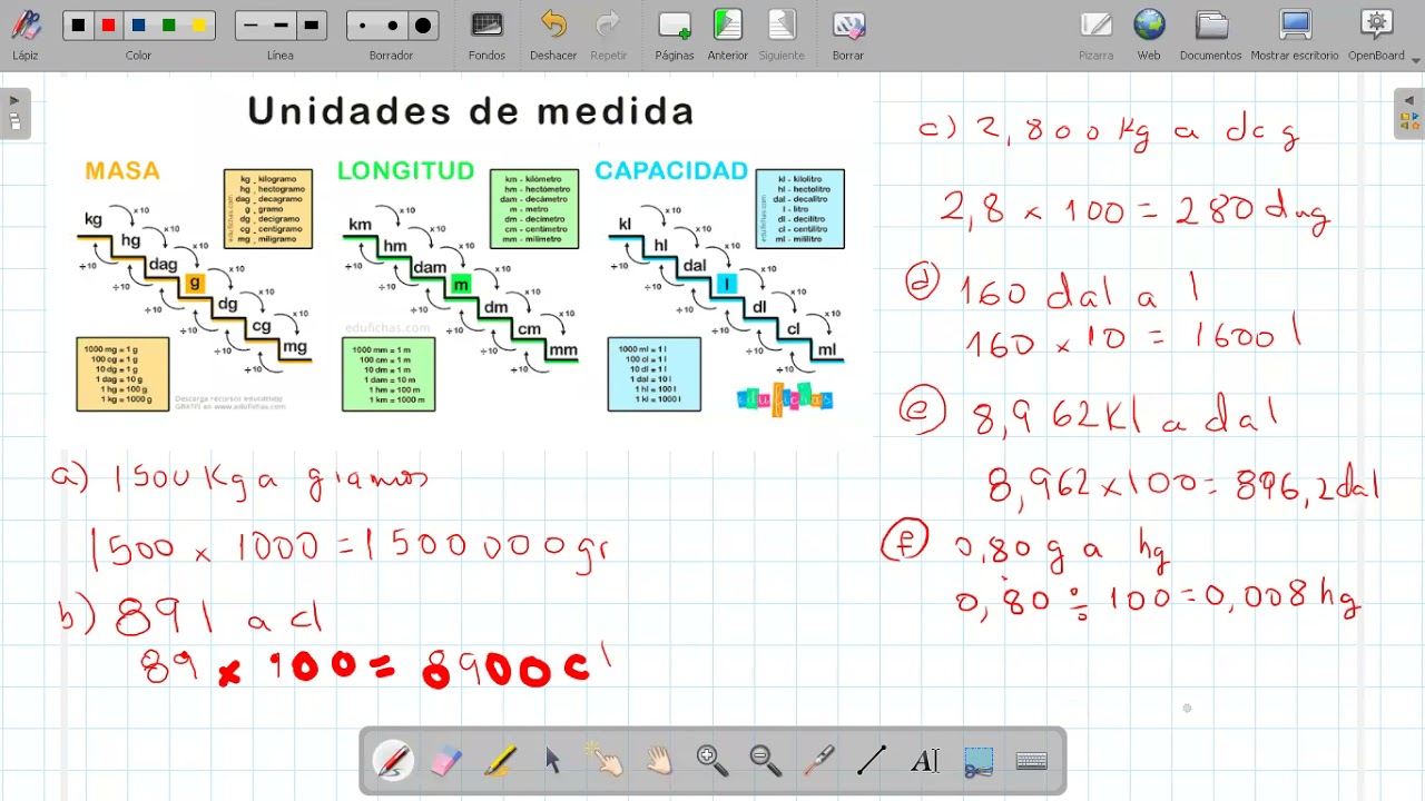 Transformación de Unidades - YouTube