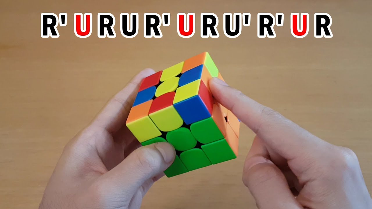 How I do F2L Cases (Back Slot Regrips) - YouTube