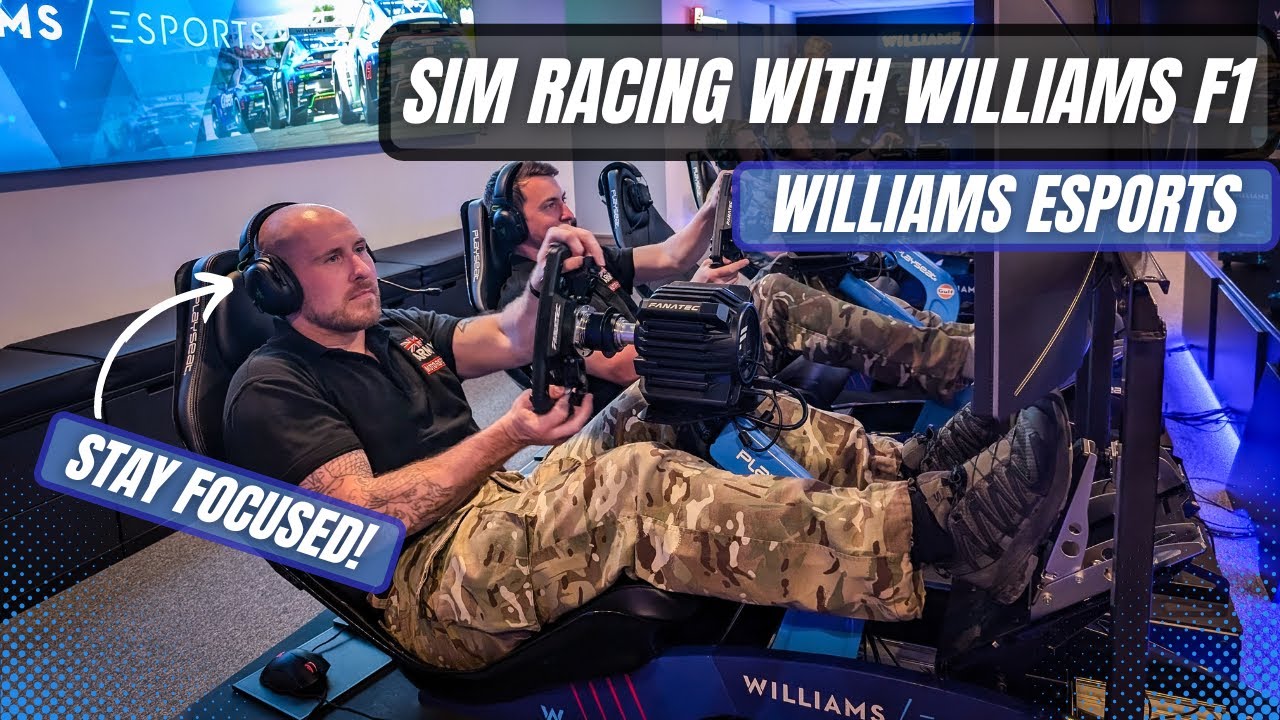 THE ULTIMATE ESPORTS SUITE | Sim Racing with Williams F1 Esports - YouTube
