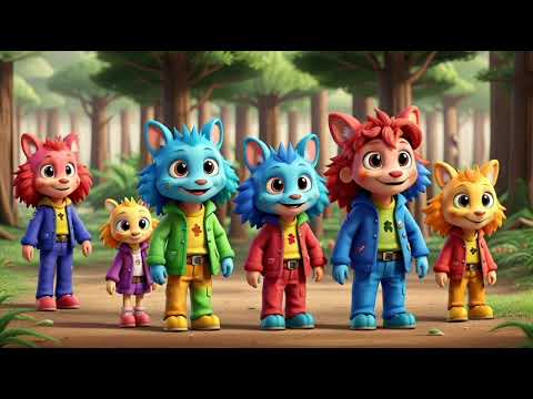 RENKLİ SEVİMLİ YARATIKLAR #çocuklar #çocuk #keşfet #kidsvideo @trtcocuk @KidsDianaShow @afacan