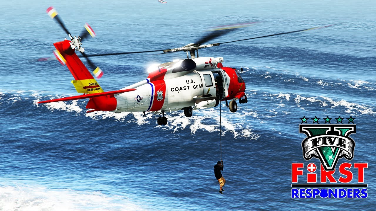 GTA 5: First Responders #7 - Ocean Rescue (Coastal Callouts) - YouTube