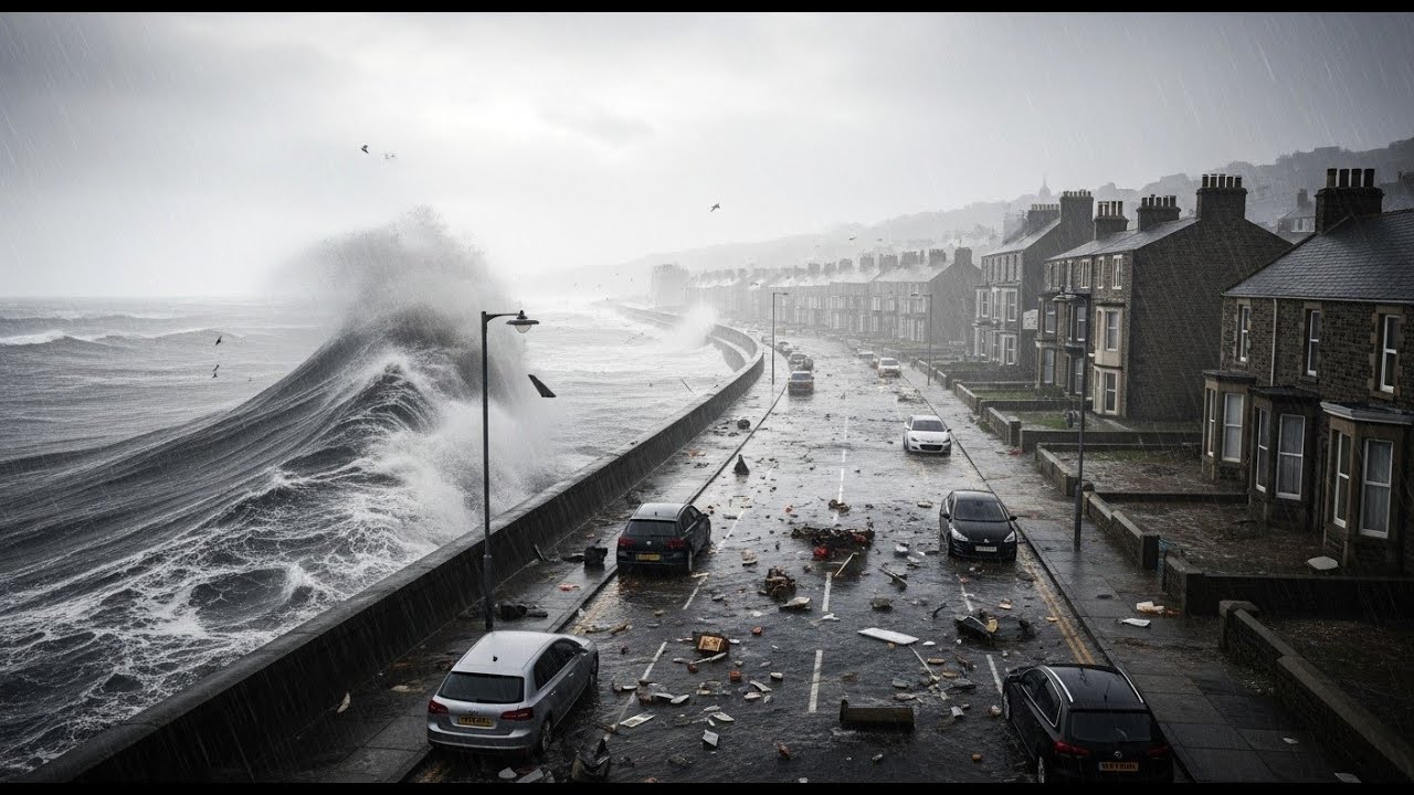Aberdeen Under Siege: Storm Ingrid Turns the North Sea into a Weapon ...