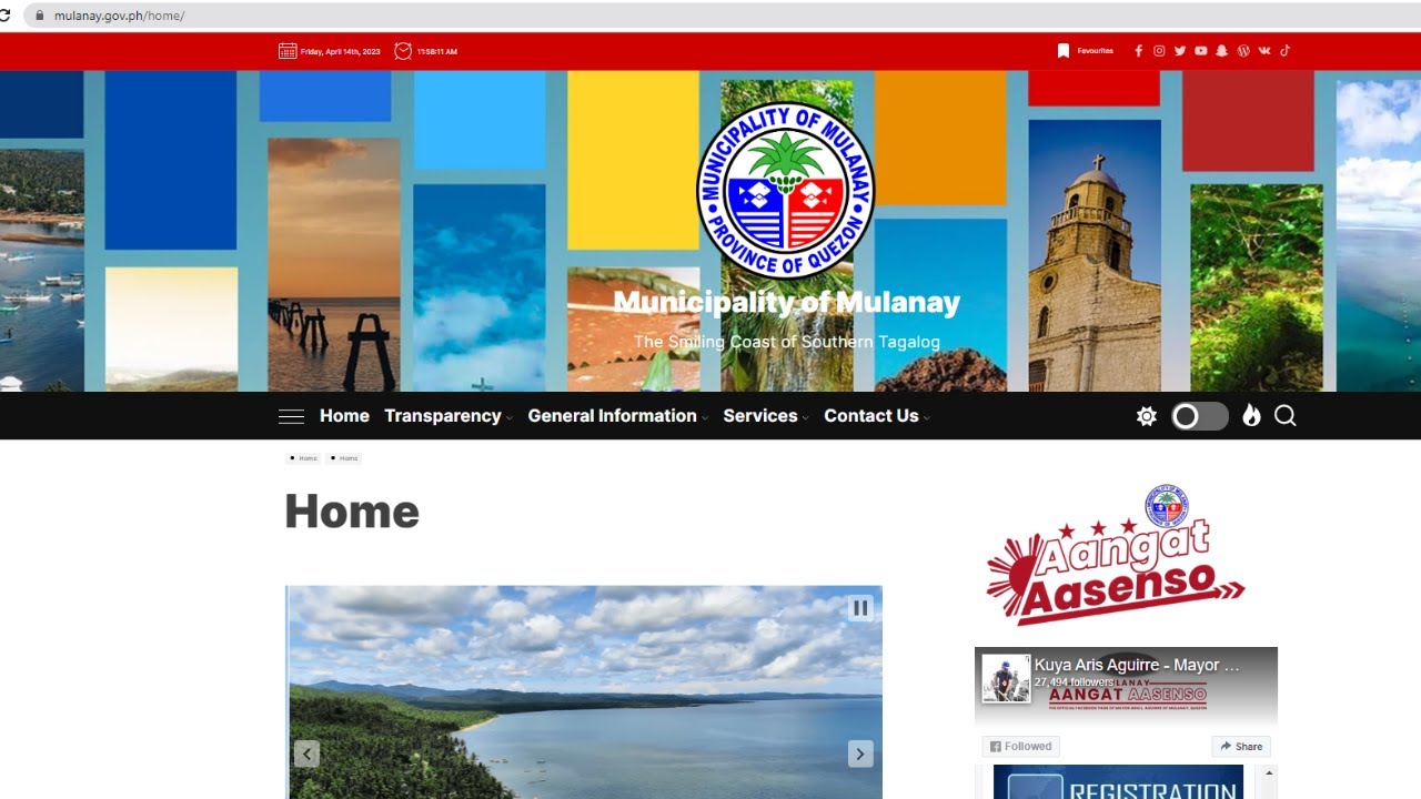 Launching the Official Website of Mulanay LGU - YouTube