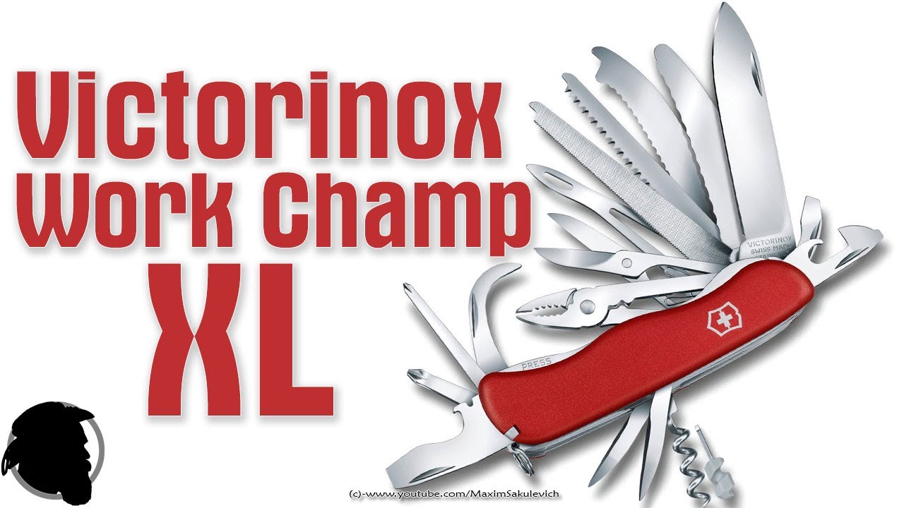 Обзор Victorinox Work Champ XL 0.8564.XL - YouTube